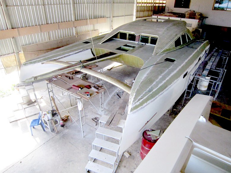 Catamaran Structure – Bridge Decks and Cross Beams – YachtSite