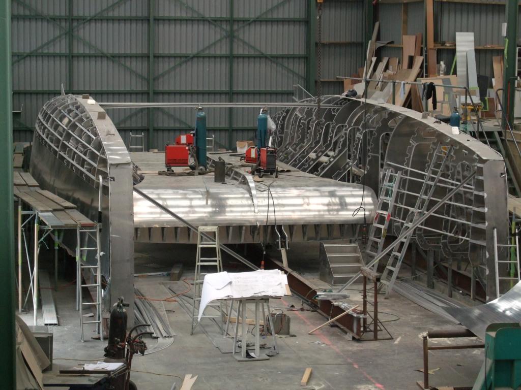 Catamaran Structure – Bridge Decks and Cross Beams – YachtSite