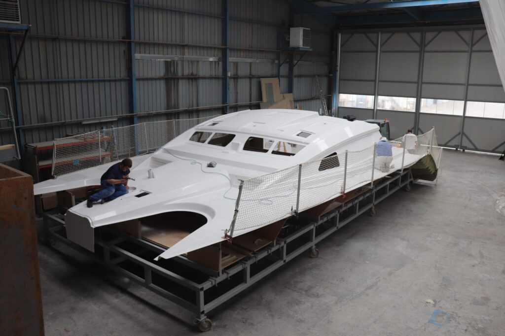 Catamaran Structure – Bridge Decks and Cross Beams – YachtSite